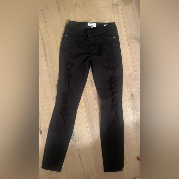 Frame Denim | Jeans | Distressed Frame Jeans | Poshmark